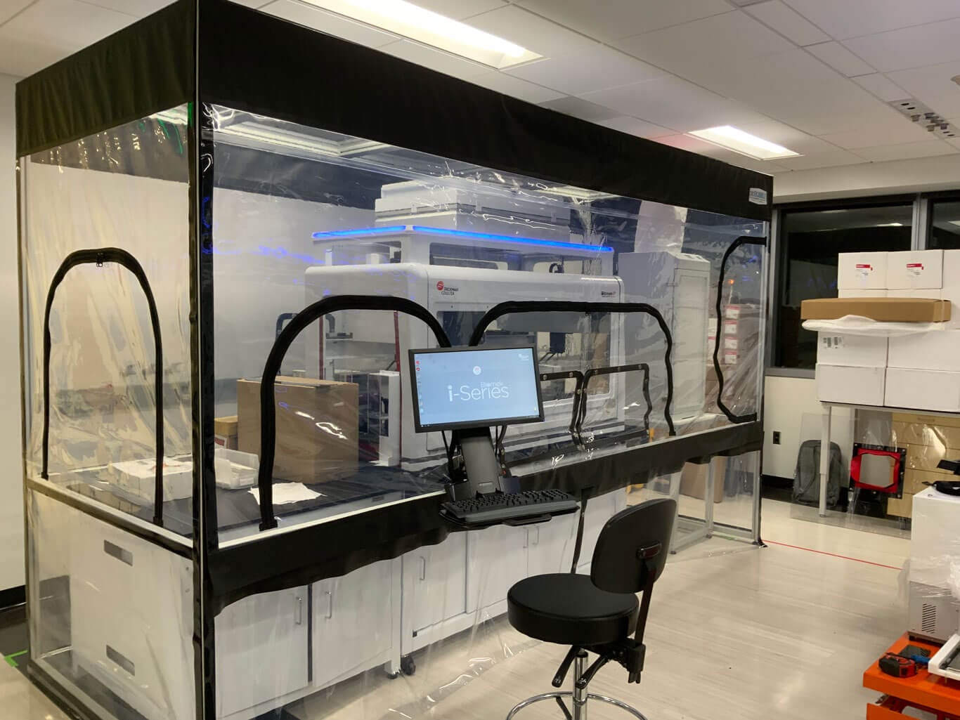 BioBubble Robot Enclosures Landing Page | bioBUBBLE