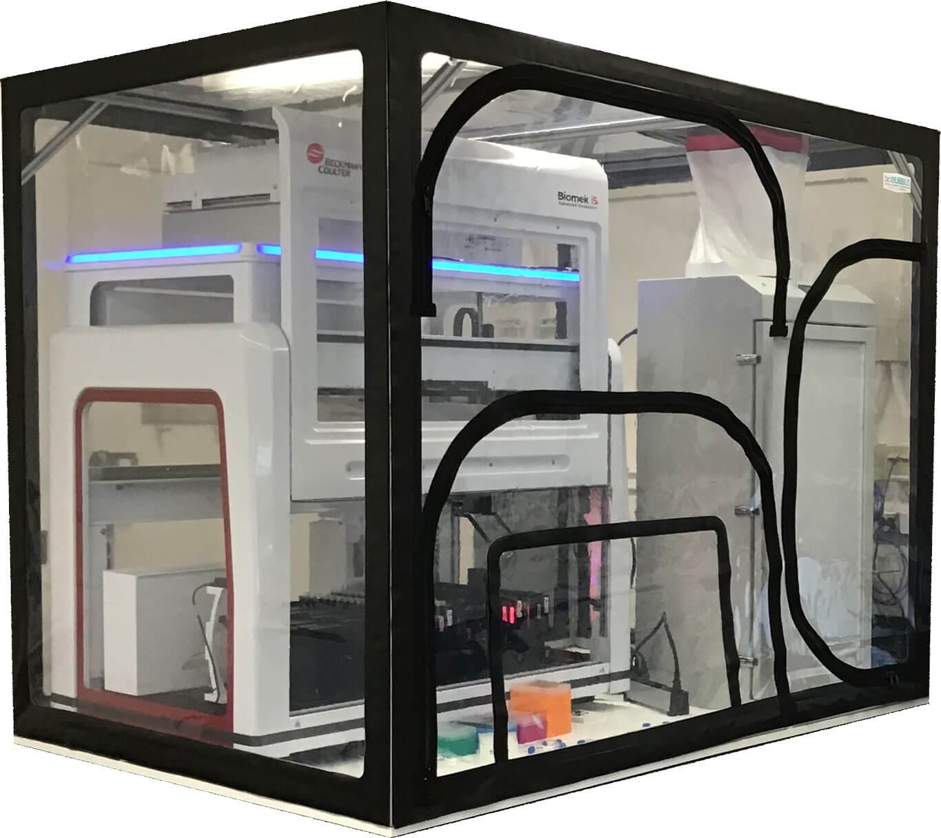 BioBubble Robot Enclosures Landing Page | bioBUBBLE